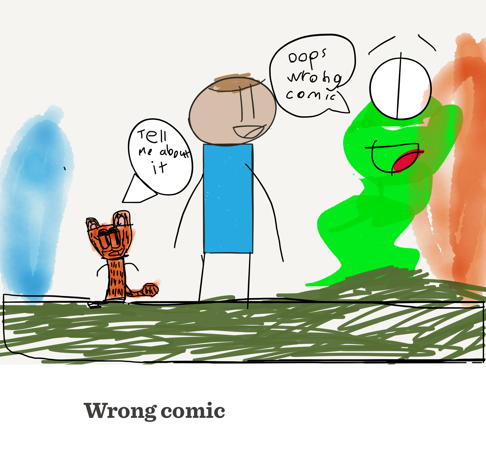 Wrong Comic – Race Comix Ink